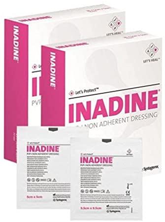 Inadine Dressing 5cm x 5cm (Box of 25) – Emerald Healthcare
